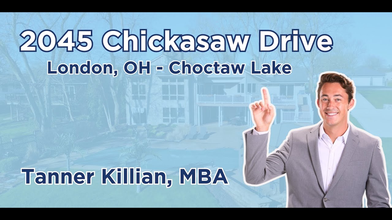 2045 Chickasaw Drive, London OH - Choctaw Lake - YouTube