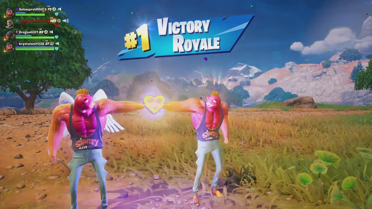 Buff Fishstick loves to work out!! 🐟💪 Fortnite C5 S2 Gameplay - YouTube