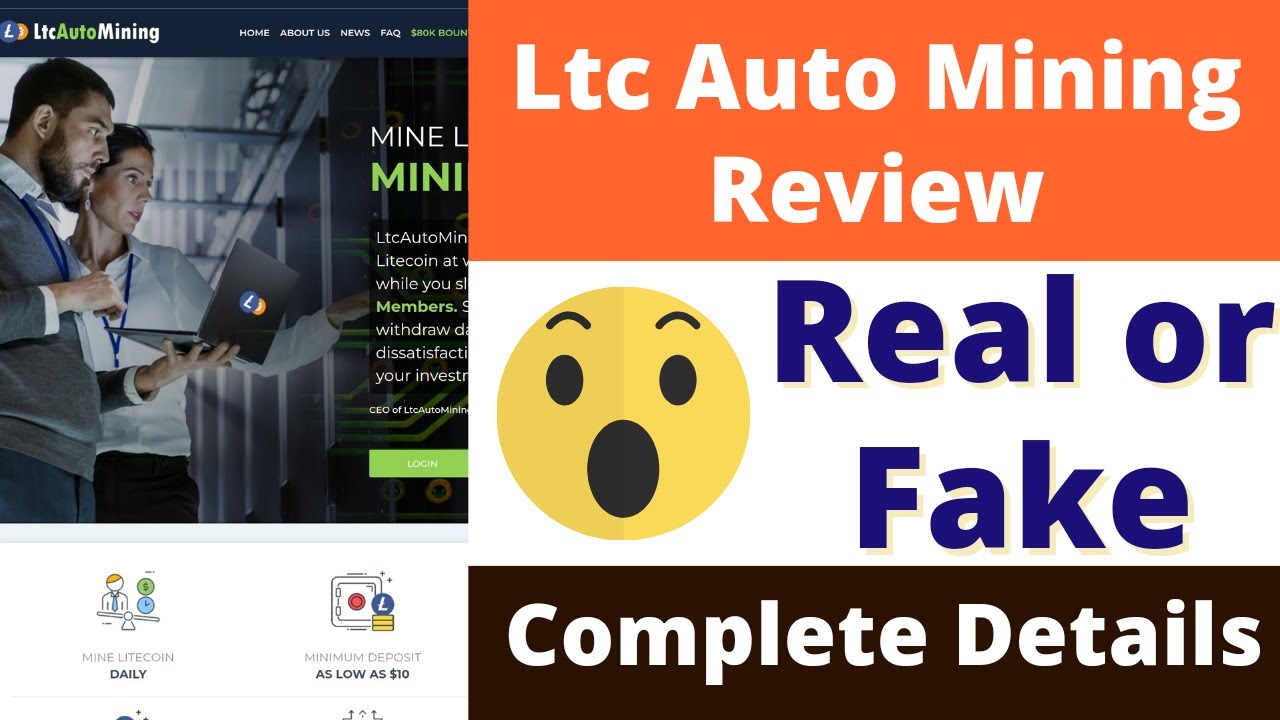 Ltcautomining.com Real or Fake | Ltc Auto Mining Review | Withdrawal ...