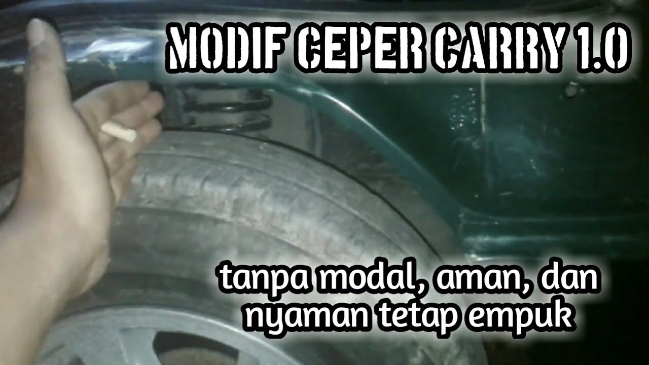 ceperin mobil carry 1.0 tanpa modal aman dan tetap empuk - YouTube