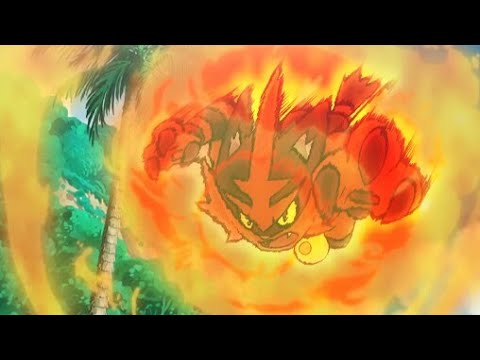 Ash Litten Evolves into Torracat - YouTube