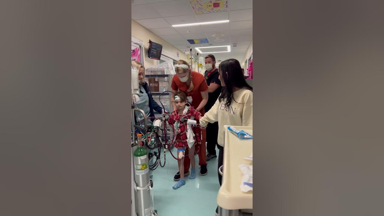 Day 3 on ECMO, Walking Down The Hallway On ECMO - YouTube