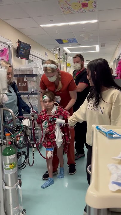 Day 3 on ECMO, Walking Down The Hallway On ECMO - YouTube