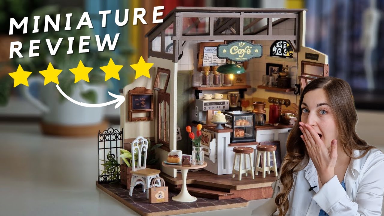 RECENSIONE DIY Miniature House - Rolife - Flavory Café - YouTube