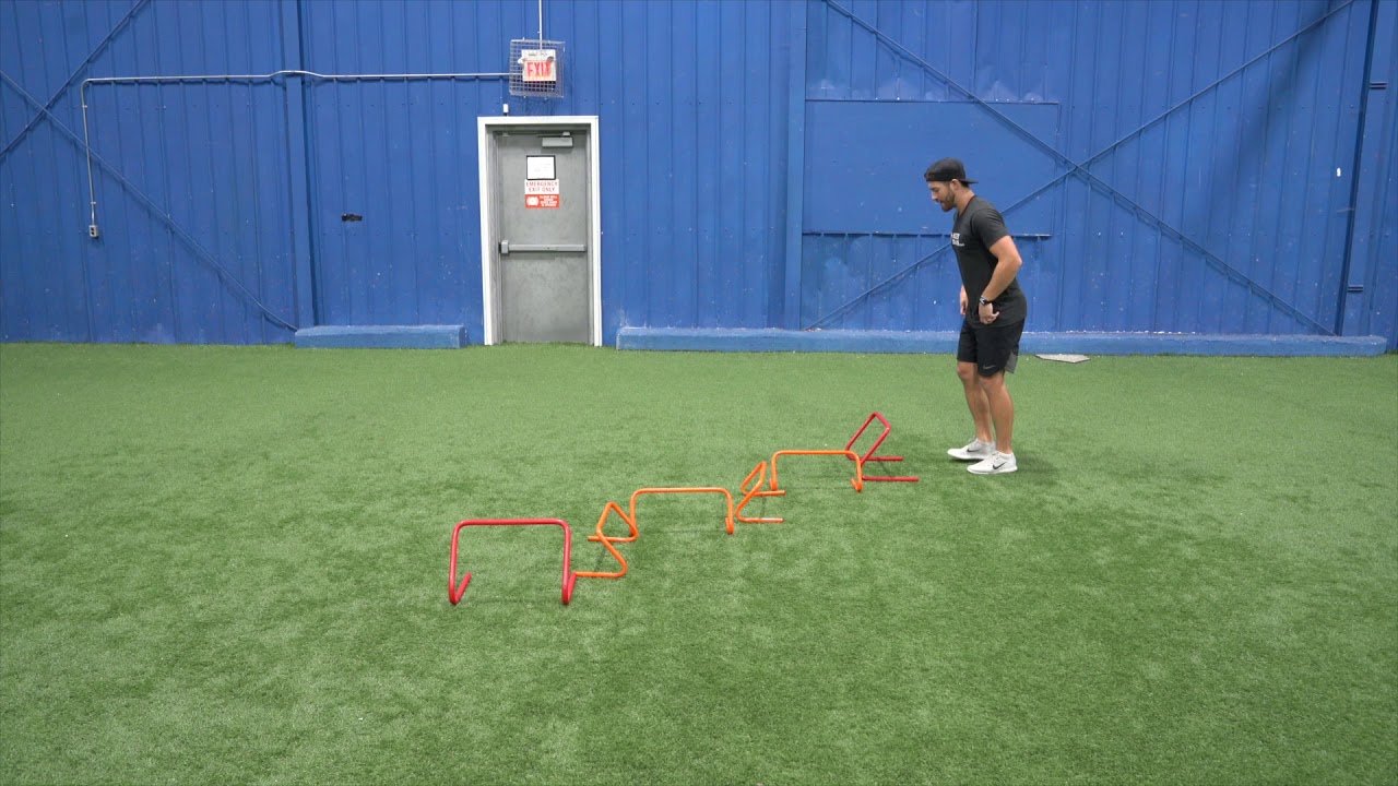 Stairway Weave Hops (Hurdles) - YouTube