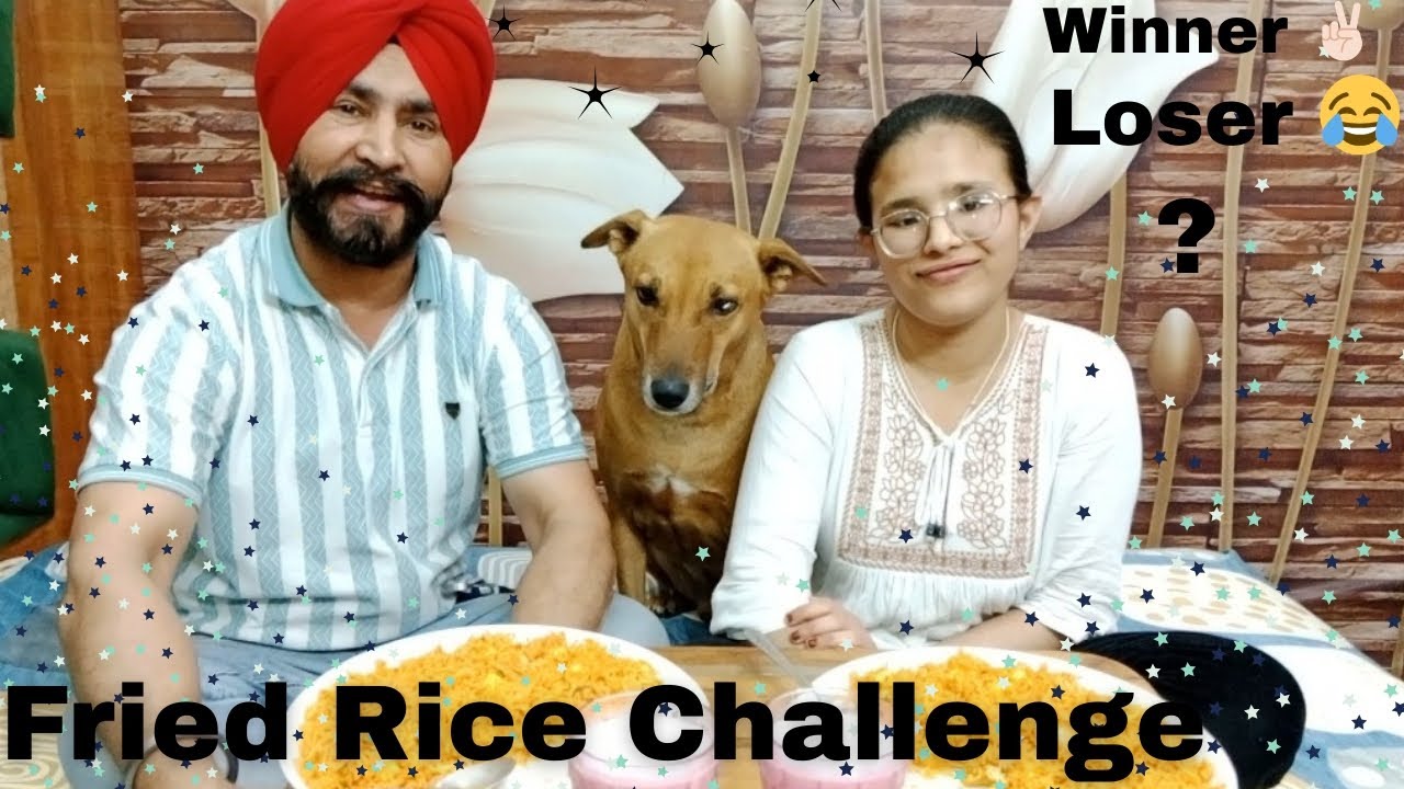 Fried Rice Challenge 🏻| Eating competition@Tavleenkaur_1313 - YouTube