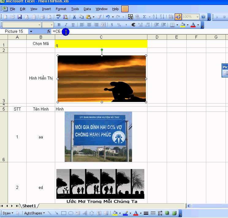Link Picture Form Cell Excel YouTube Link Picture Form Cell Excel YouTube