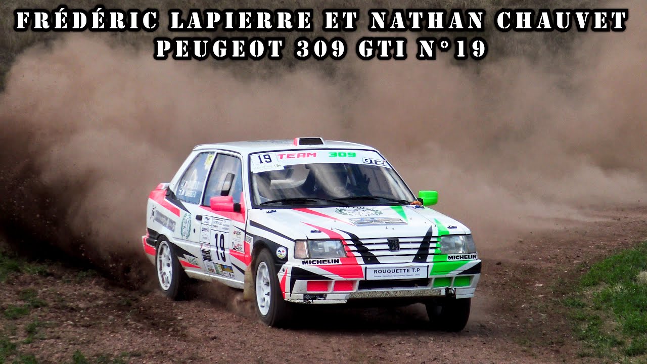 Rallye Terre de Découverte 2023 - Peugeot 309 GTI N°19 - Frédéric ...