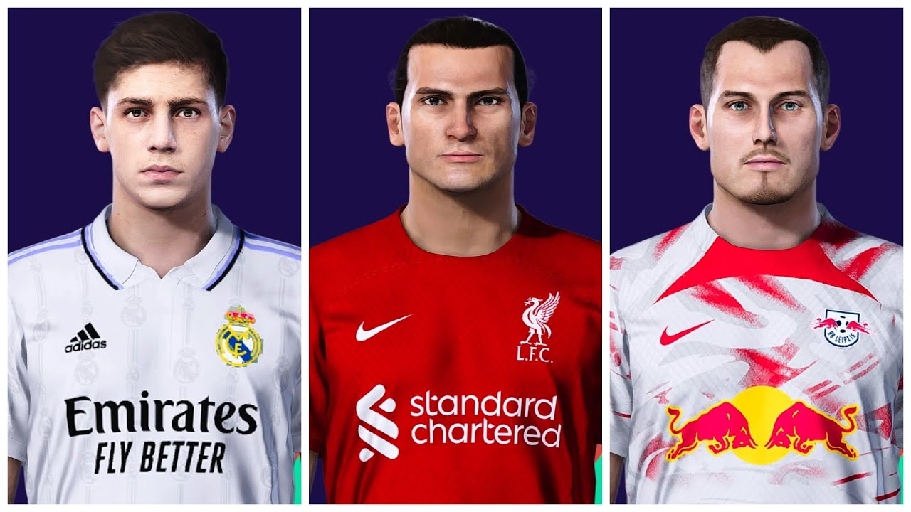 Ajuste de overall PES 2021 - Valverde, Darwin Nuñez, David Raum ...