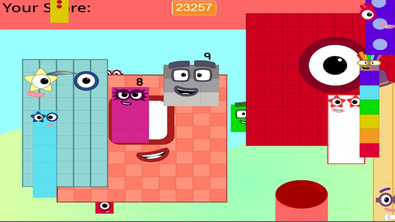 Numberblocks Game Infinite Version | The Wario Apparition - YouTube