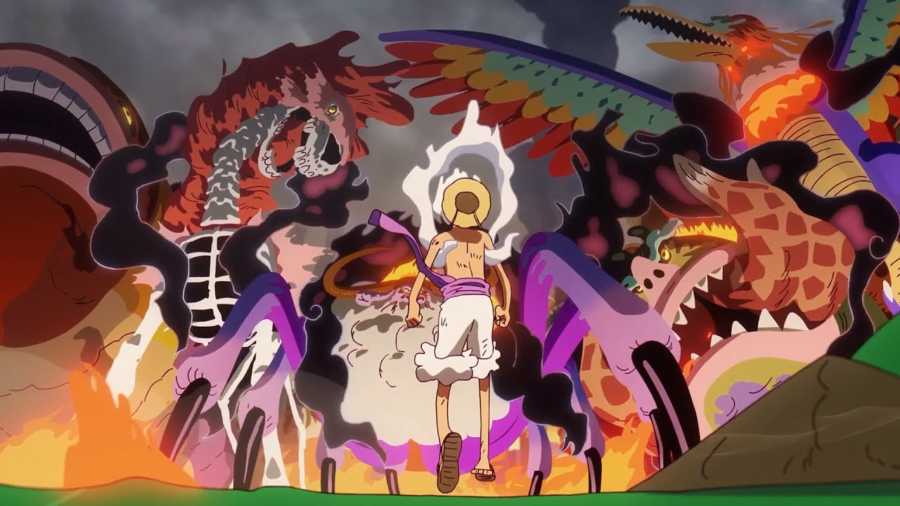 Luffy Gear 5 vs the Five Elders |Gorosei |Zoro vs Rob Lucci | One Piece ...