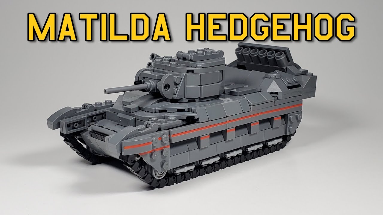Building the Matilda Hedgehog in LEGO - YouTube