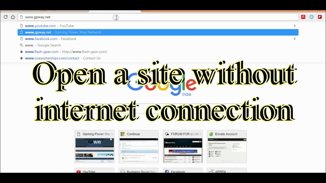 How To Play Dinosaur Game On Chrome Browser - YouTube