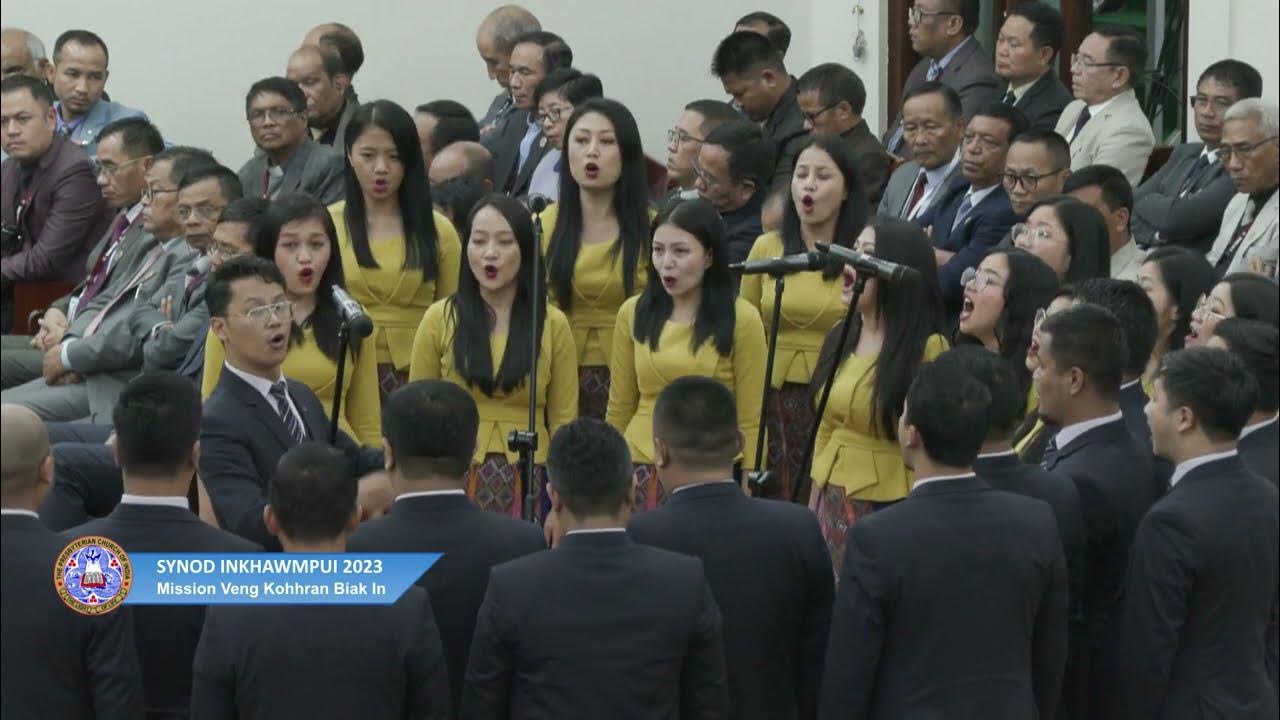 Mizoram Synod Choir | Synod Inkhawmpui 2023 - YouTube