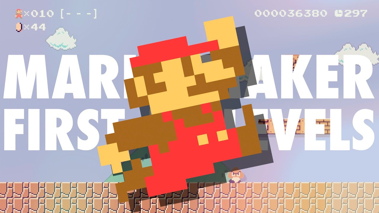 Super Mario Maker: The First 8 Levels - YouTube