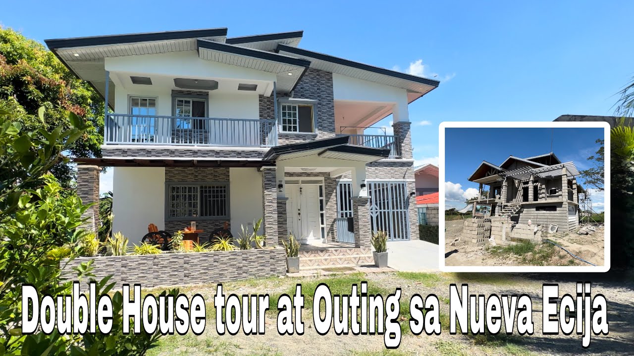 House tour at Outing sa Nueva ecija / 2 storey House tour - YouTube