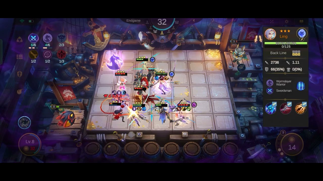 old hyper Ling high damage magic chess - YouTube