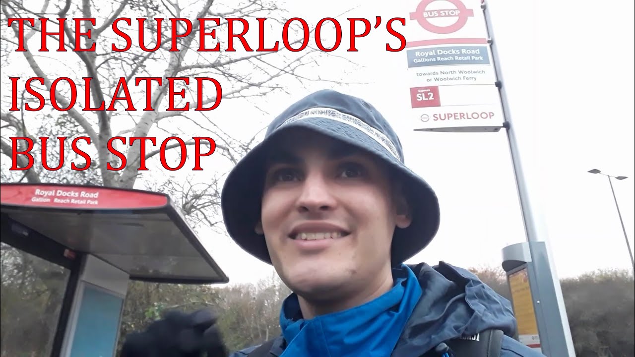 The Superloop's Isolated Bus Stop - YouTube