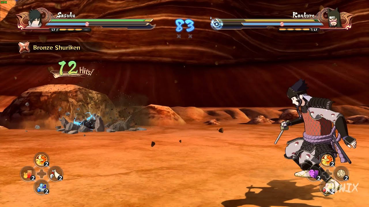Naruto Shippuden: Ultimate Ninja Storm 4 Sasuke Uchiha EMS Warrior ...