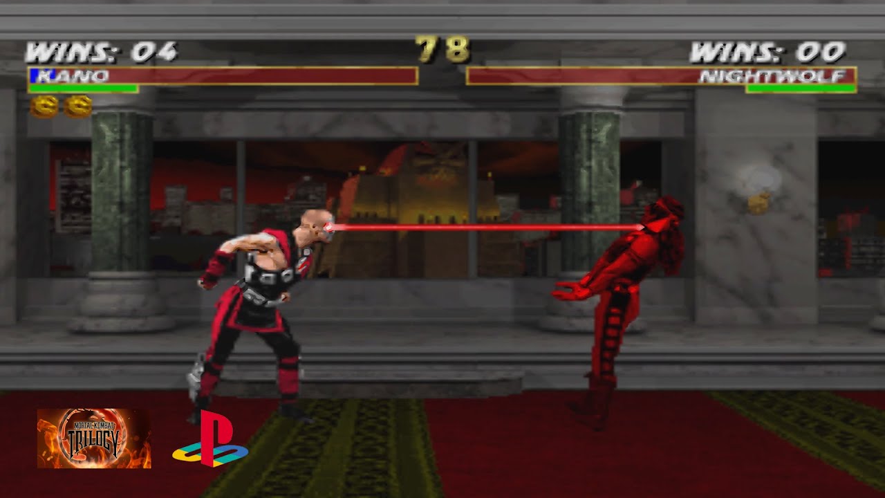 Mortal Kombat Trilogy MKT Kano Special Moves and Finishers - YouTube