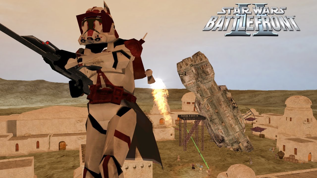 Star Wars Battlefront 2 Mod | Urban Map Pack | Anchorhead: City - YouTube
