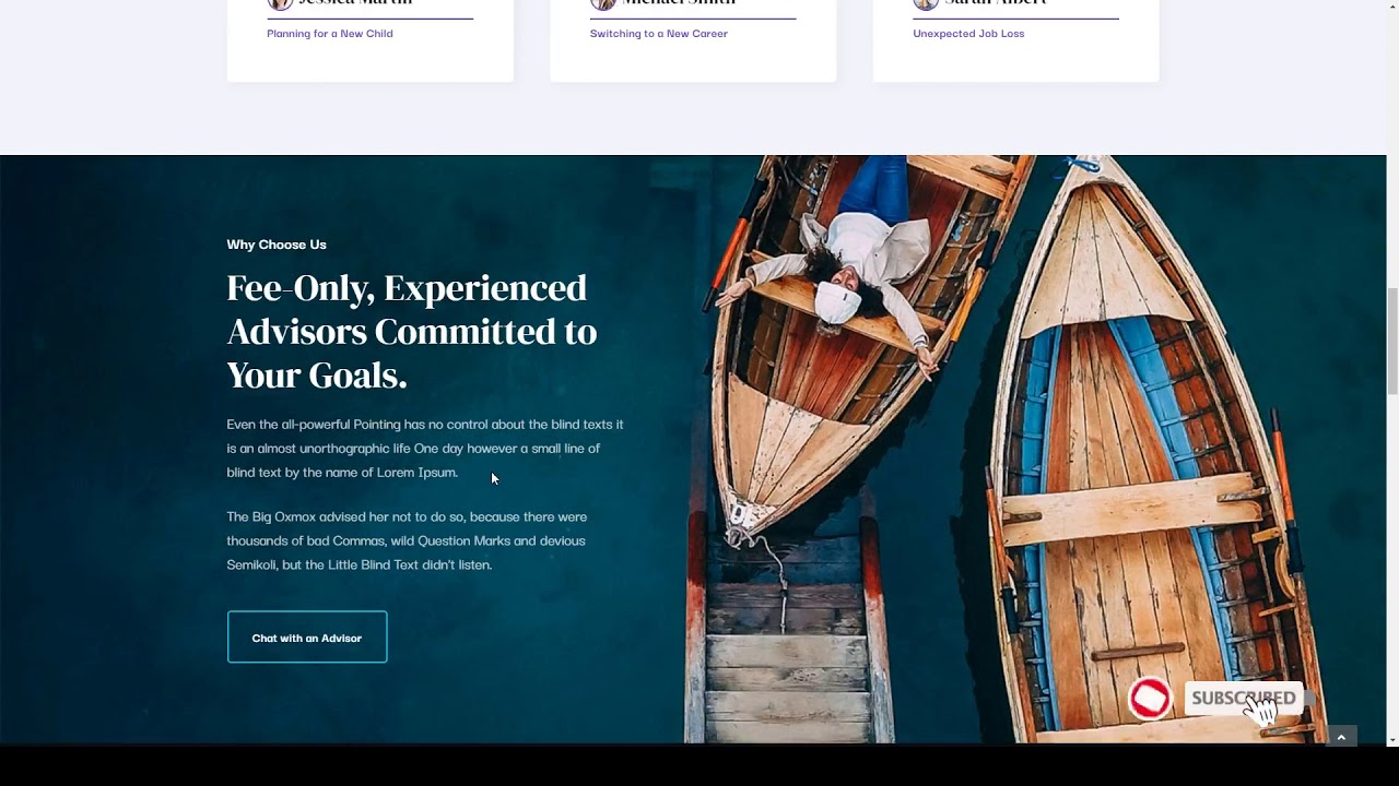 Aeso - Financial Advisor Theme business wealth Build Website - YouTube