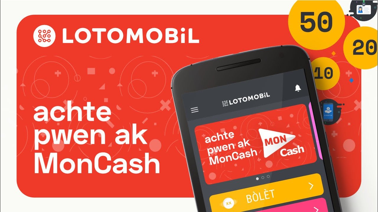 Achte pwen Lotomobil sou MonCash App - YouTube