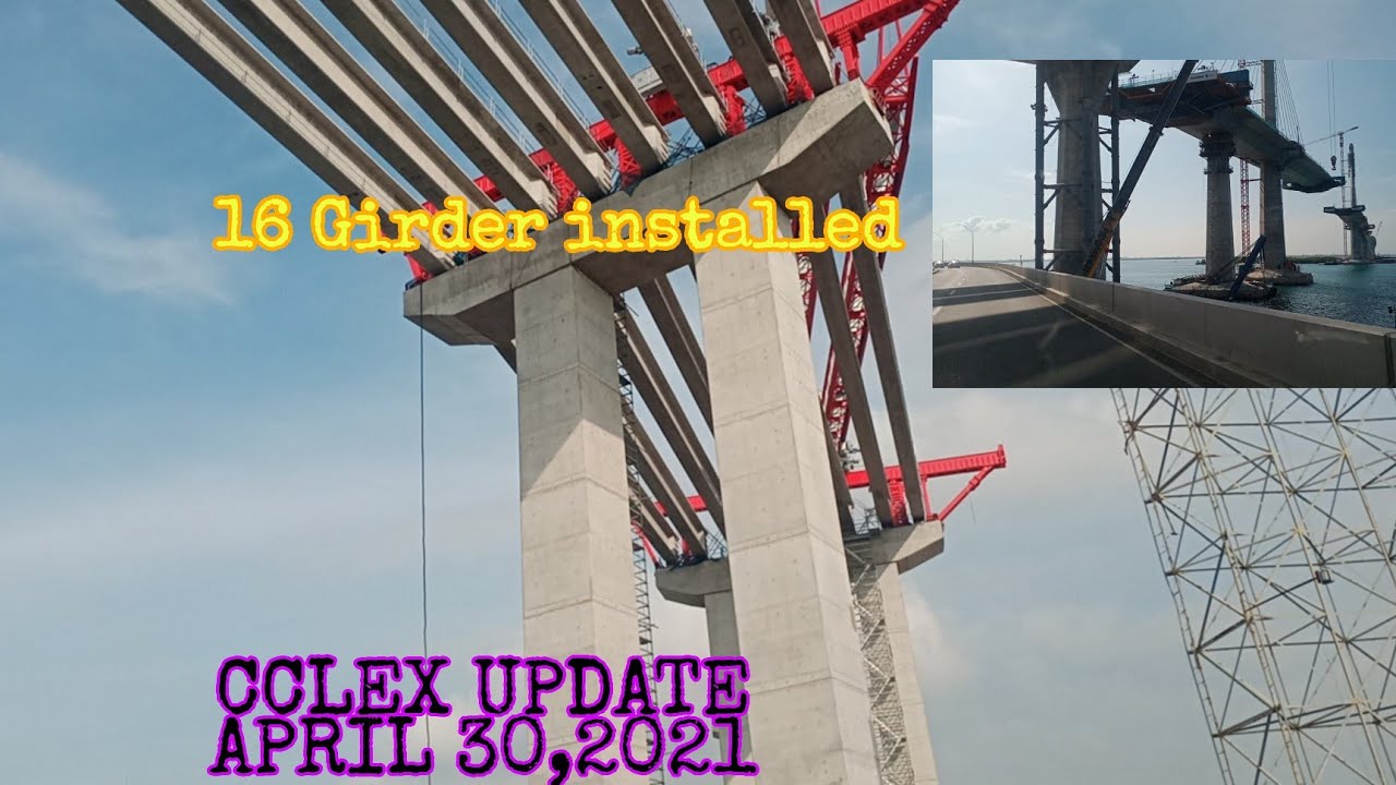 CCLEX UPDATE APRIL 30,2021 CEBU CORDOVA LINK EXPRESSWAY - YouTube