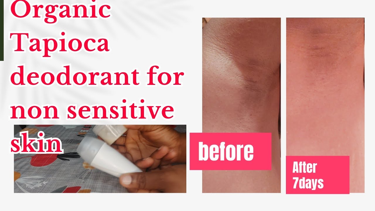 How to make organic Deodorant at home in 2022 with Tapioca starch for ...