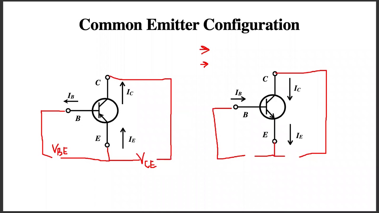 Lecture 18: BJT Common Emitter Configuration - YouTube