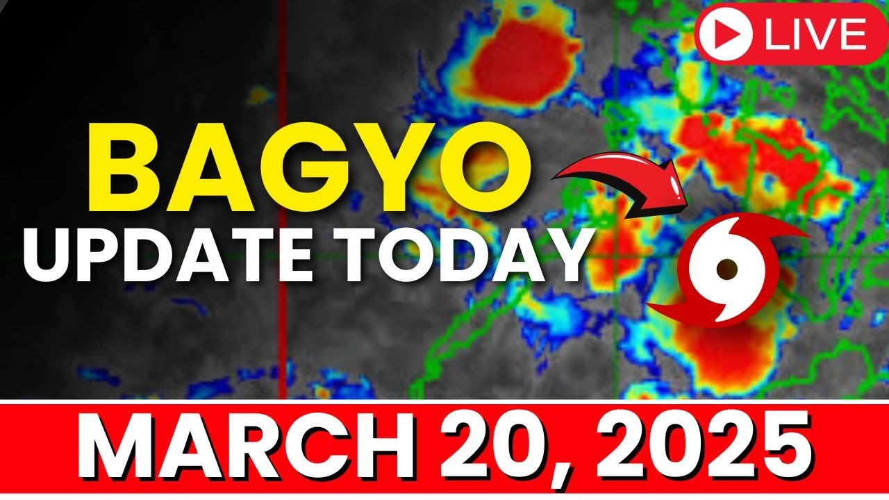 Bagyo Update Today March 20, 2025 | Low Pressure Area in the ...