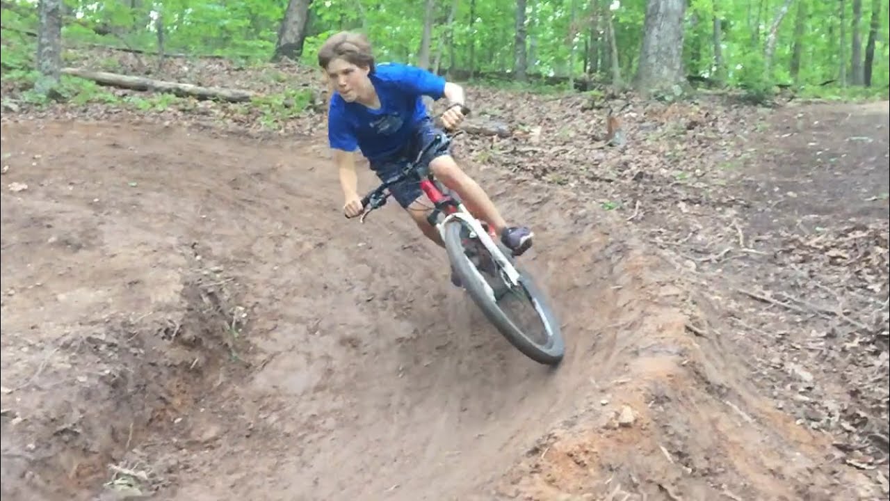 Backyard Trail Build edit - YouTube