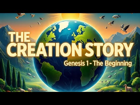“The Creation Story | How God Created the World (Genesis 1 Bible Story ...