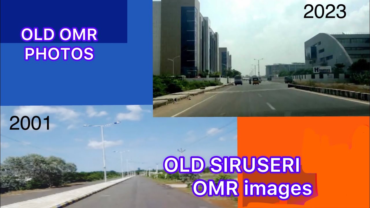 Old photos of Siruseri sipcot IT park and OMR road | old madras videos ...