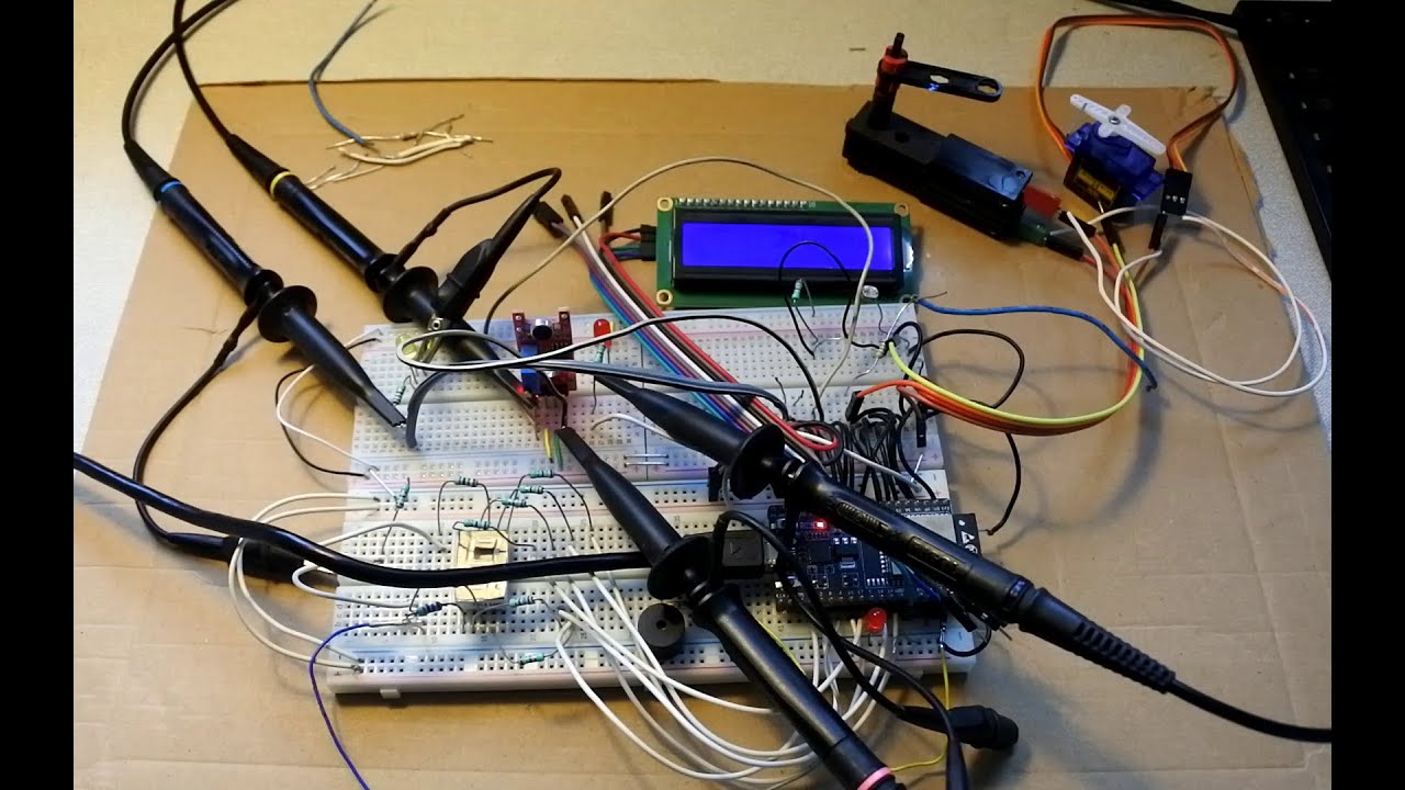 Esp32 70 Intro Microphone Analog Leds Buzzer Avr C Algorithm Oscilloscope Schematics