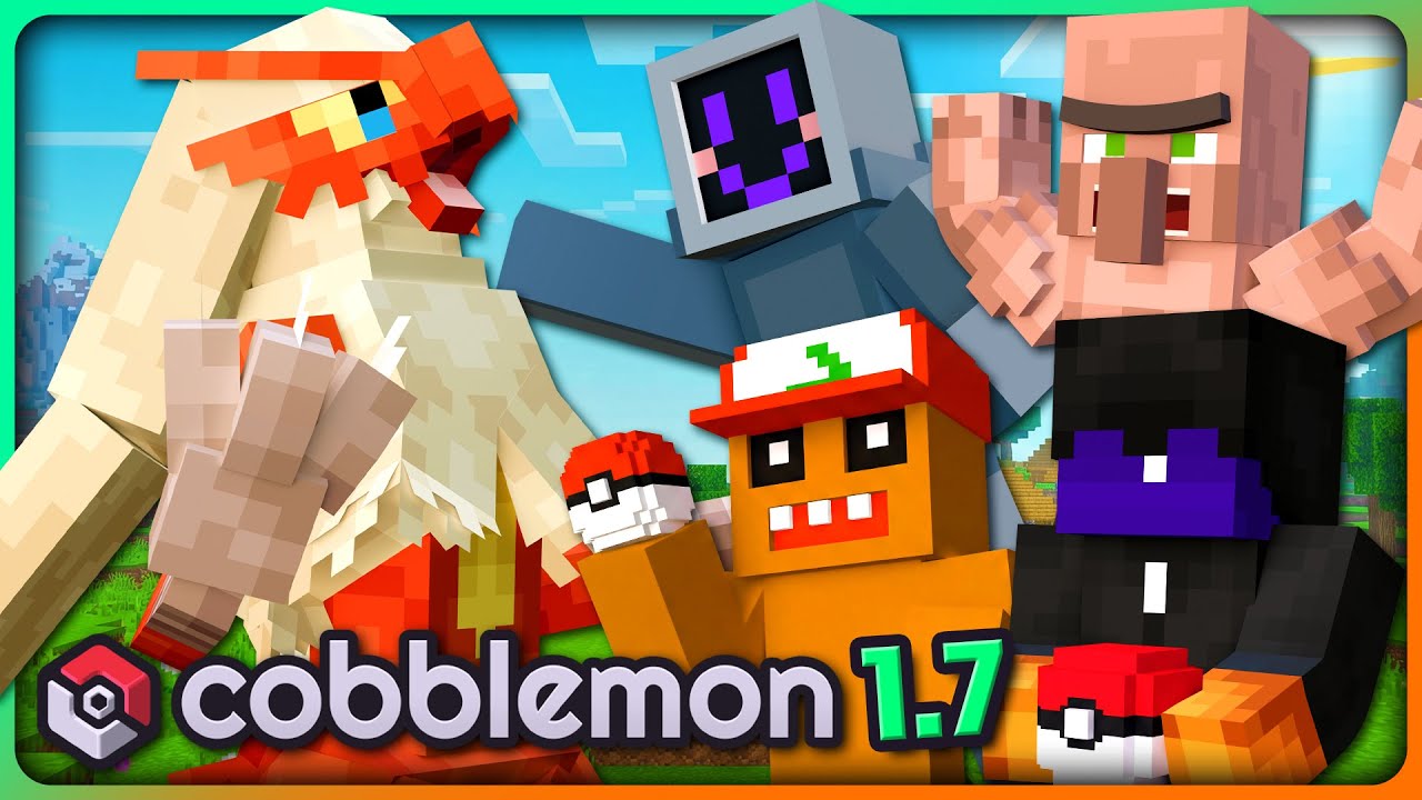 We Built ALL-NEW Teams in COBBLEMON 1.7! - YouTube