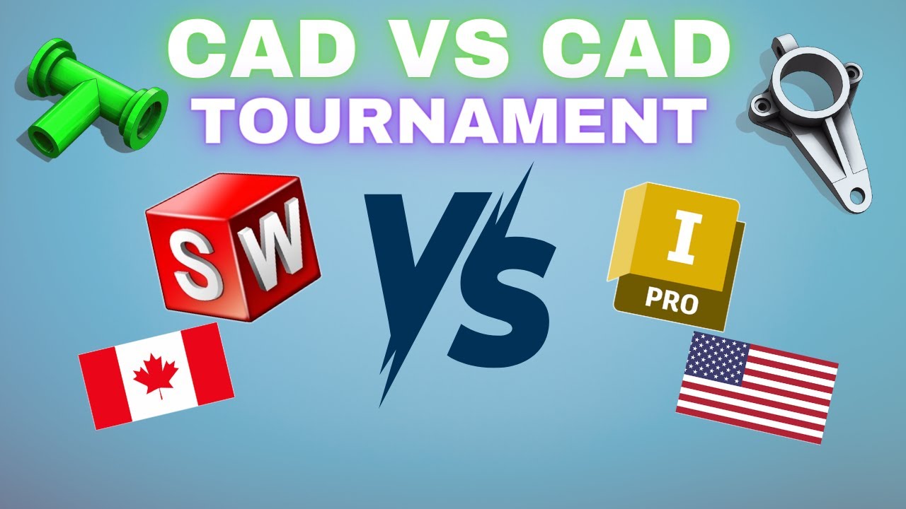 SOLIDWORKS vs INVENTOR - Which is faster? - YouTube