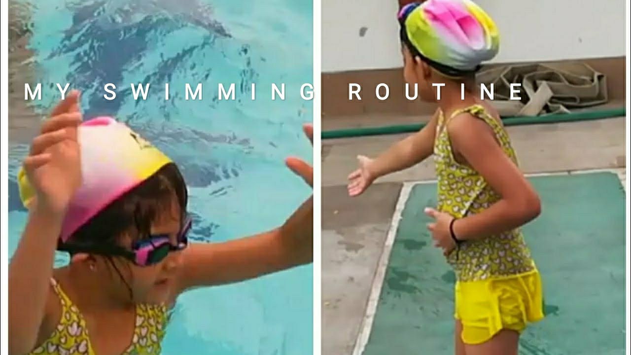 | My Routine after School |Swimming Pool | MissLovingAdyansha | - YouTube