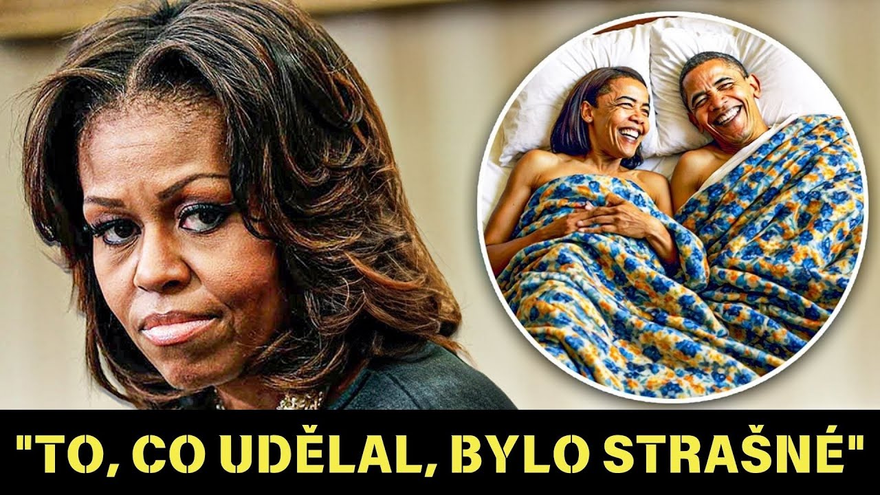 Michelle Obamová velmi emotivní poté, co to její dcery přiznaly - YouTube