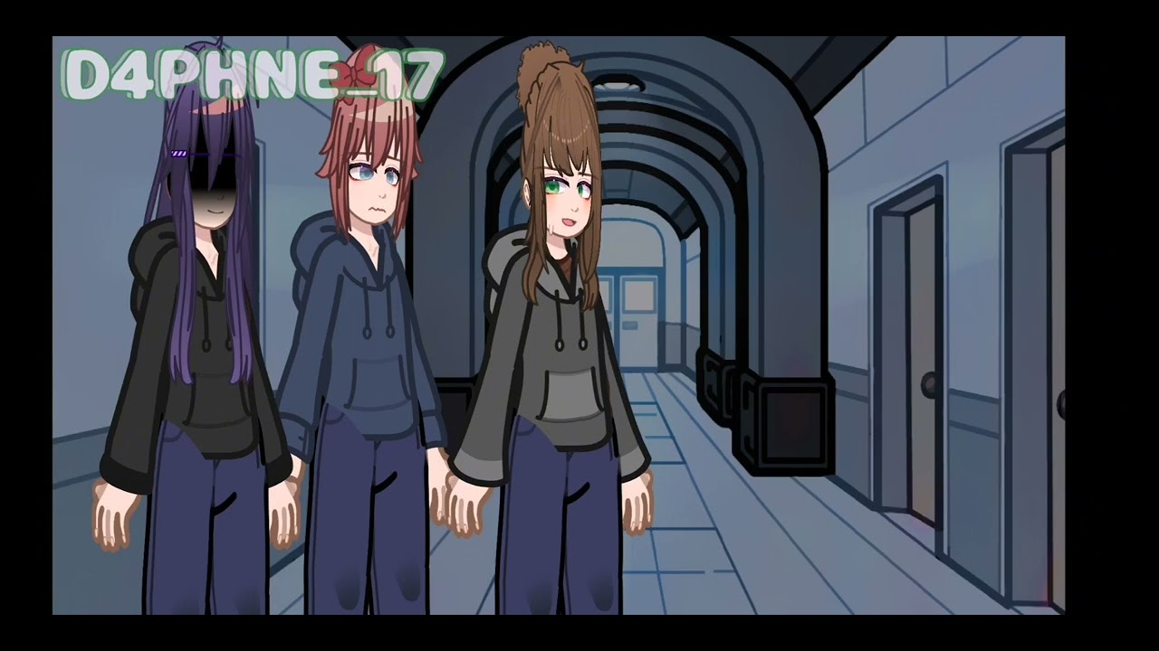 Doki's rob a bank but in GACHA- | DDLC | Credits: Querzes | D4phne_17 ...