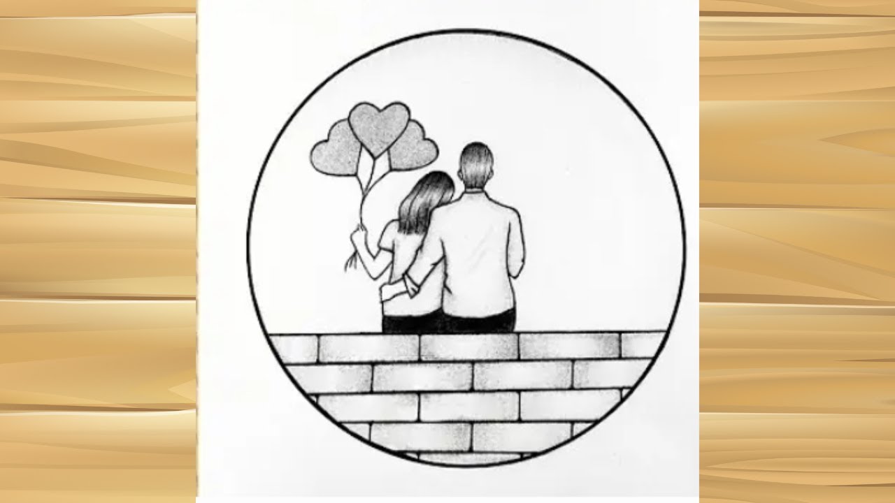 Cute Couple Holding Hands Drawing||Pencil Drawing|| Holding Hands ...