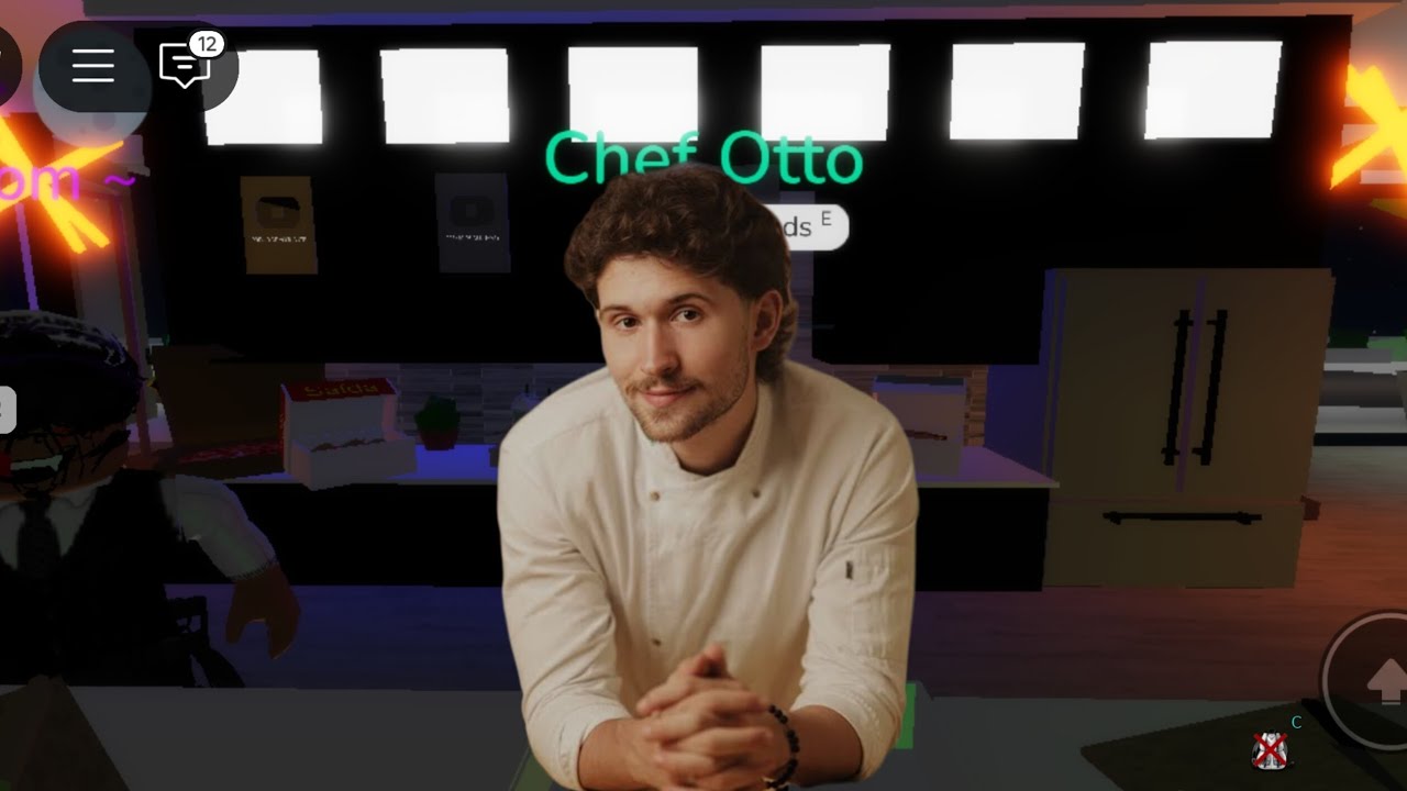 Sendo o Chef Otto no Brookhaven - YouTube