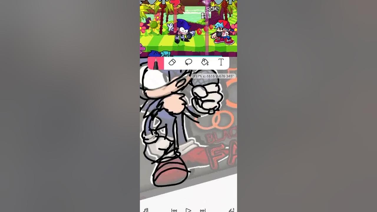 faker sonic and hog is the same proof draw lol - YouTube