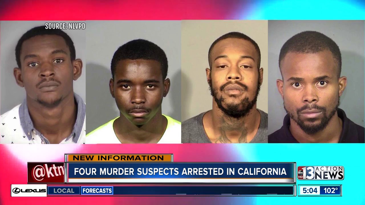 Police Arrest 4 In Connection With North Las Vegas Fatal Shooting Youtube