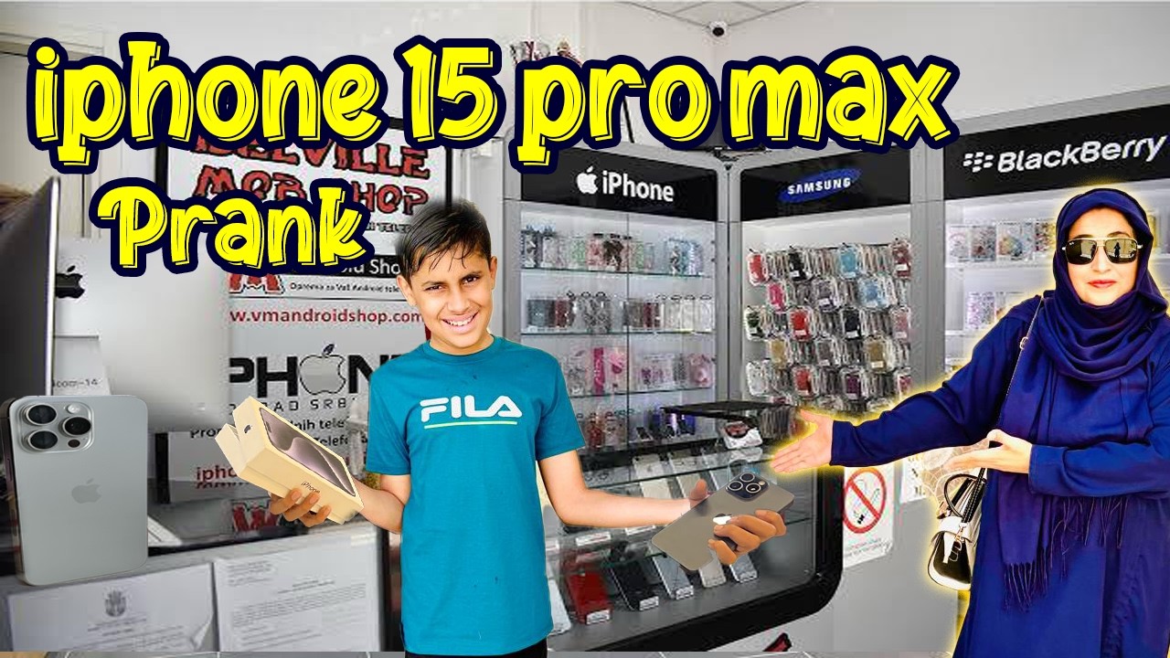 iphone 15 pro max prank | pranks in pakistan | pakistani family vlog by ...