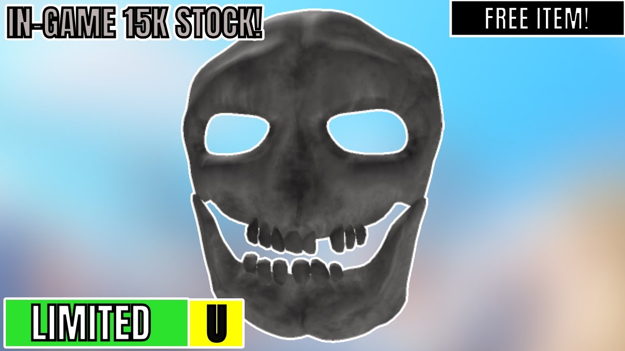 [FREE LIMITED] HOW TO GET THE FRESHCUT GRIM REAPER SKULL MASK IN AVATAR ...