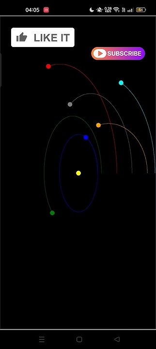 Solar system 🌞🌍in python||solar system💕😍#shorts#programming#coding#python - YouTube