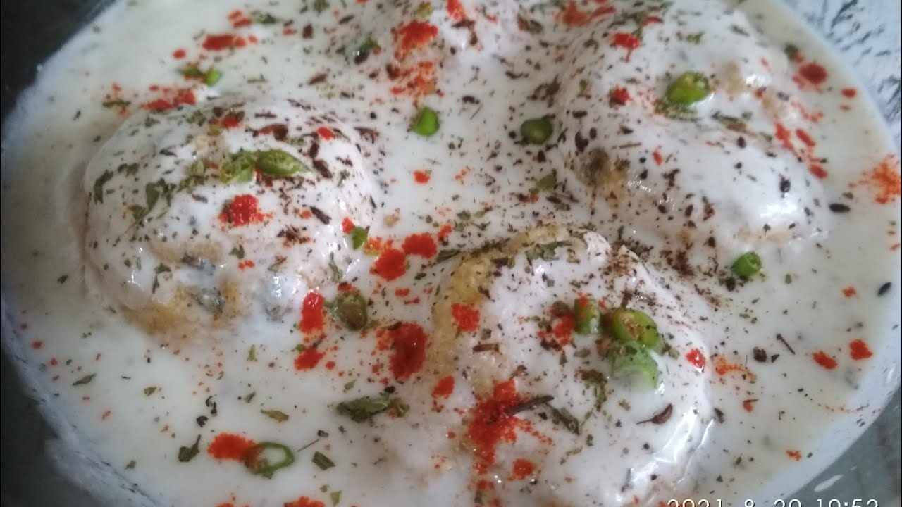 Dahi Bhalla Recipe /Dahi Vada /Dahi Gujiya Dahi Pakodi Recipe - YouTube