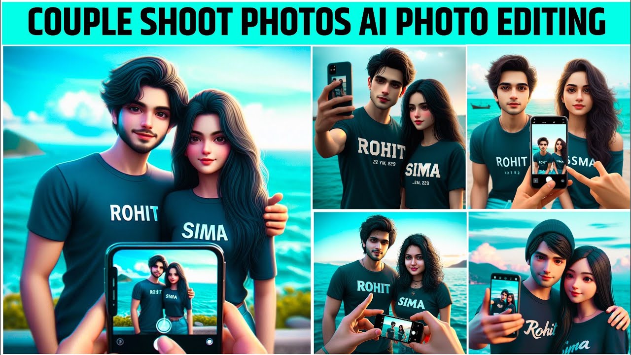 NEW TRENDING COUPLE PHOTO EDITING 🥰 || NEW BING COUPLE AI PHOTO EDITING ...