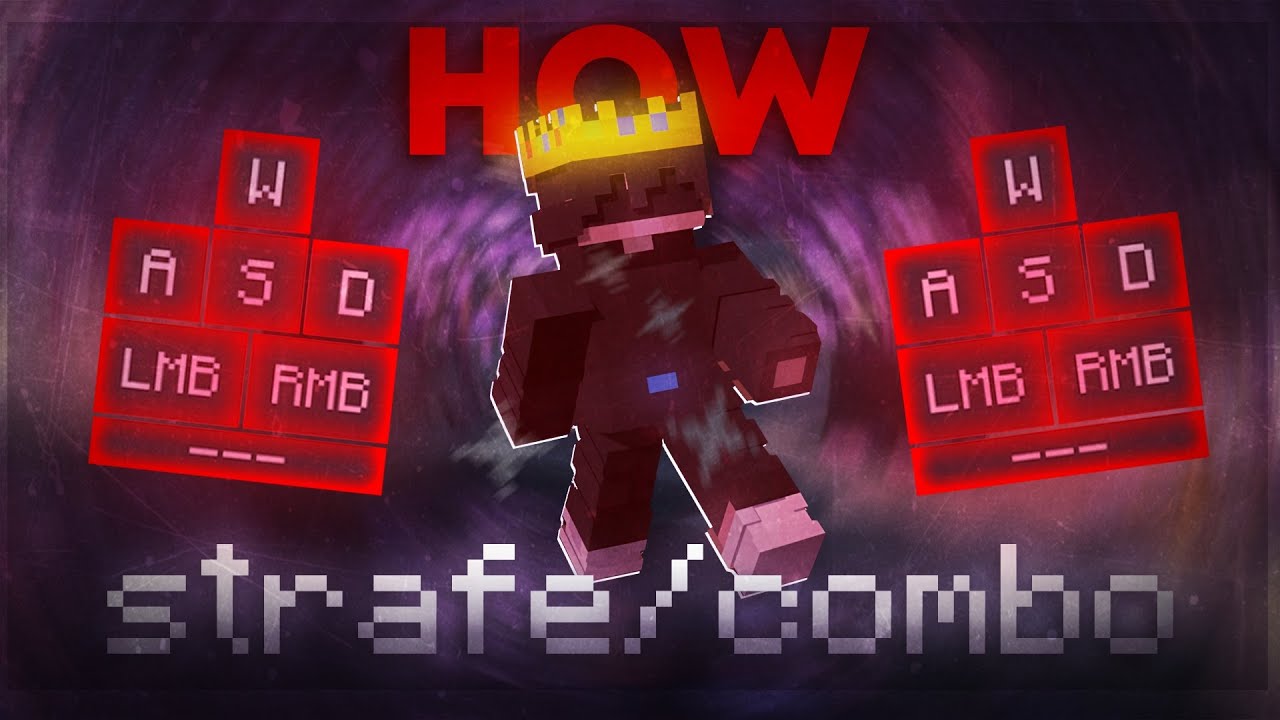 The Best Minecraft Strafe Guide For Beginners | Nethpot PvP - YouTube